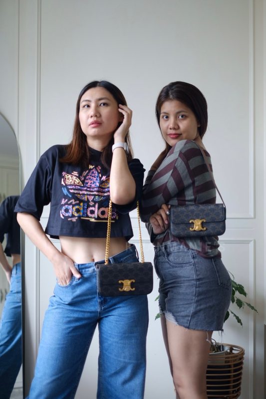 CL Triomphe Chain Shoulder Bag – Kwanmanie's Closet